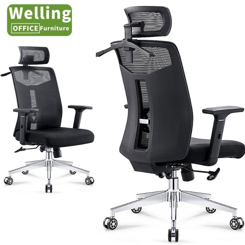Breathable Mesh Back Office Chair with High Density Seat and Adjustable ...