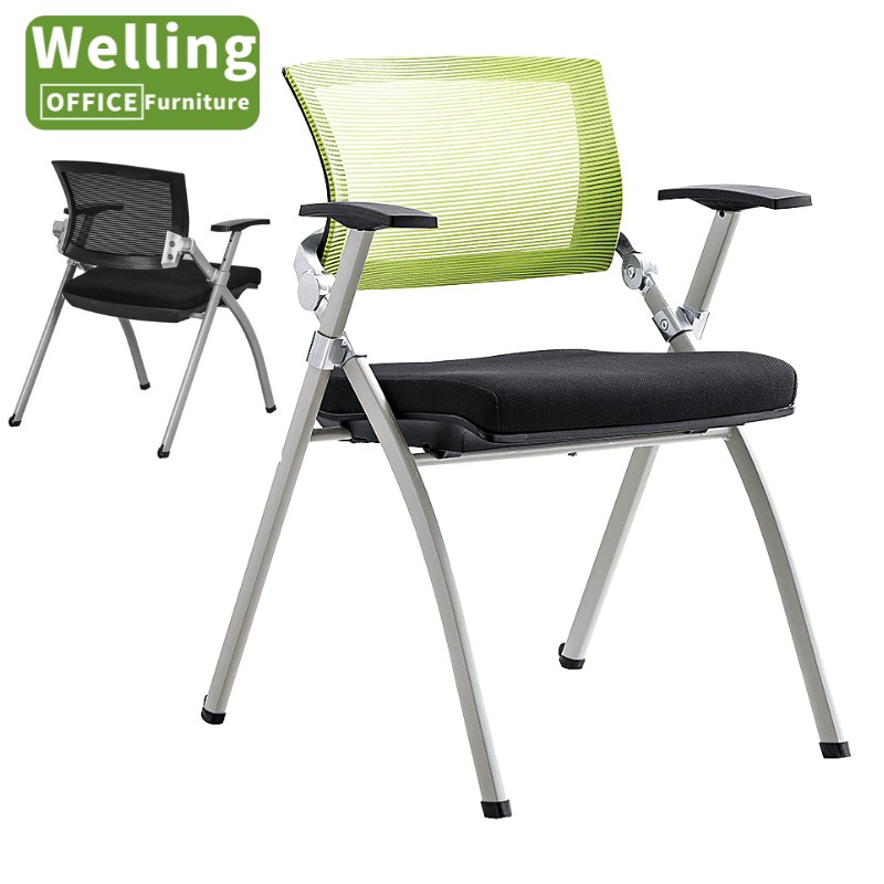 Ergonomic Foldable Stackable Office Training Chairs for Sale with ...